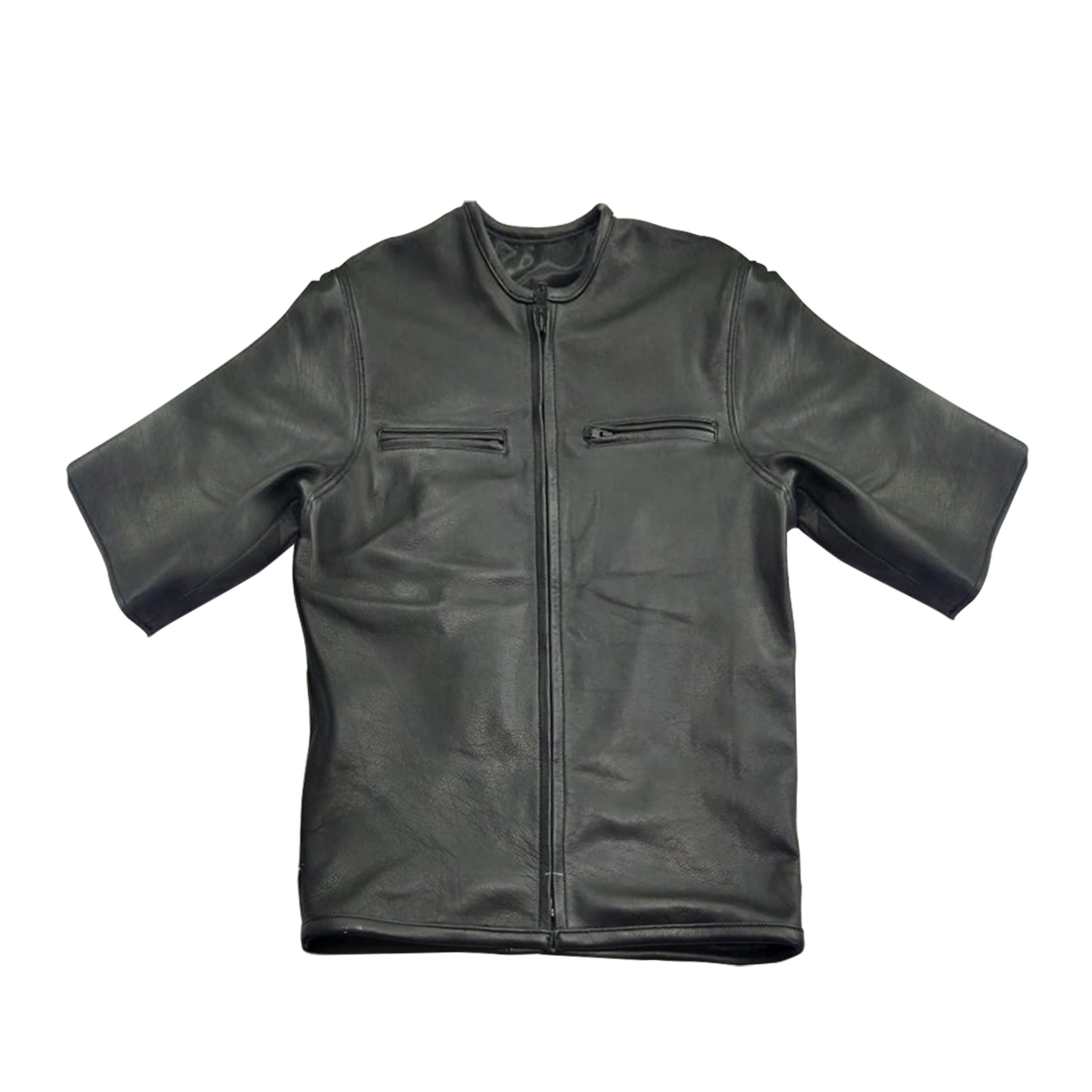 3/4 Leather Shirt | Bay Area Vests
